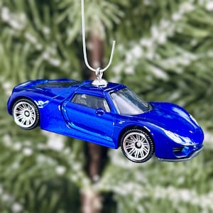 Porsche 918 Spider Christmas Tree Ornament - Etsy