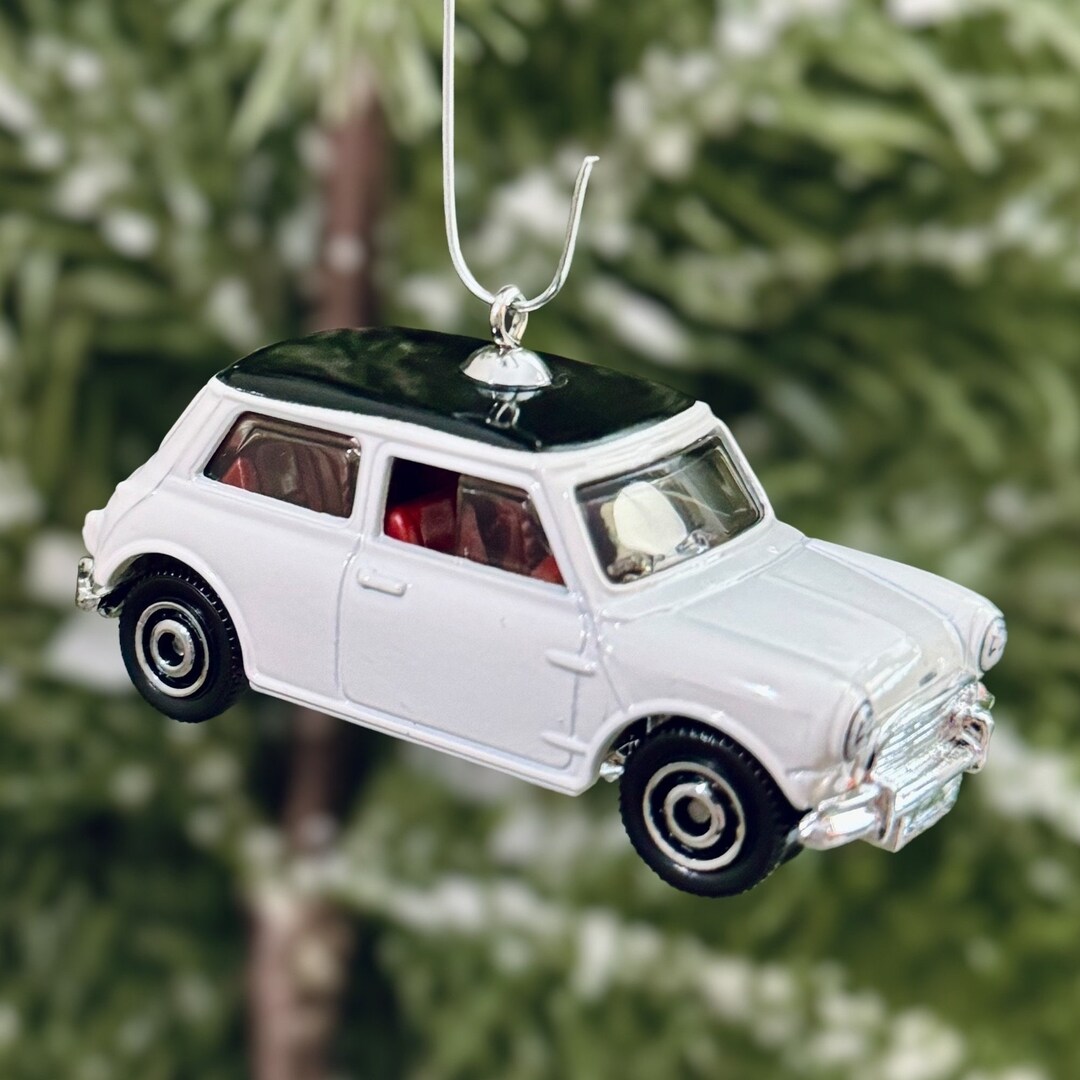 Austin Mini Cooper Christmas Tree Ornament - Etsy