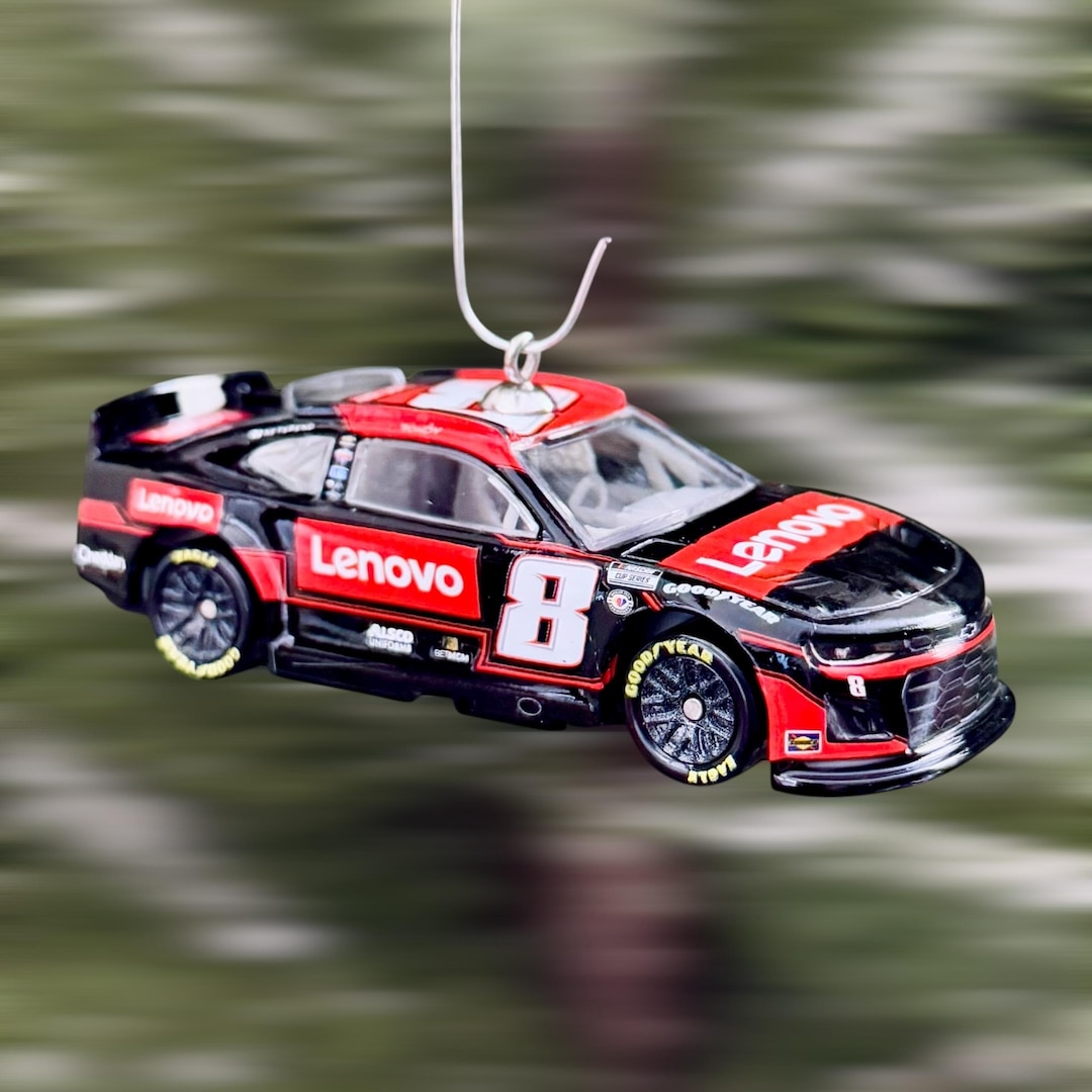 Kyle Busch #8 NASCAR Christmas Tree Ornament - Etsy