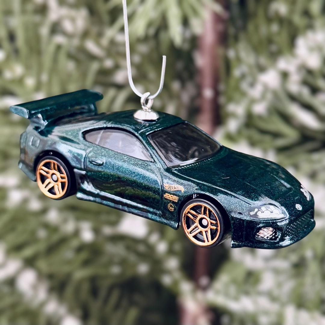 Toyota Supra Christmas Tree Ornament - Etsy