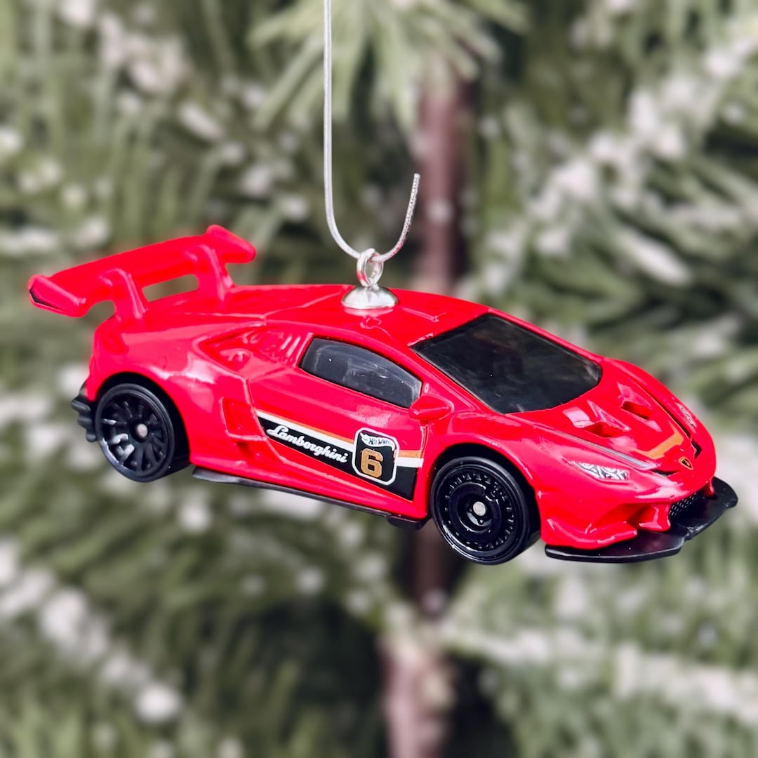 Lamborghini Huracán Super Trofeo Christmas Tree Ornament - Etsy