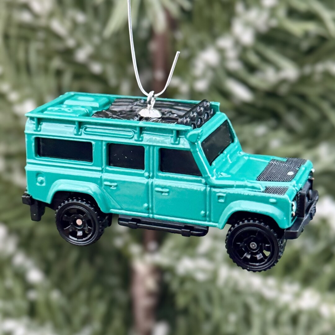 Land Rover Defender 110 Christmas Tree Ornament - Etsy