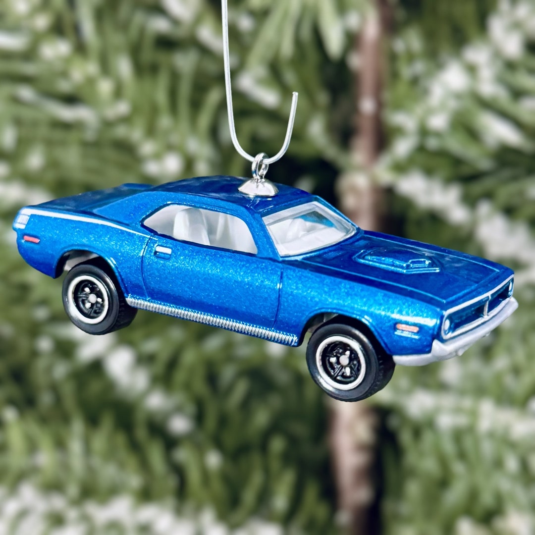 1970 Plymouth Cuda Christmas Tree Ornament - Etsy