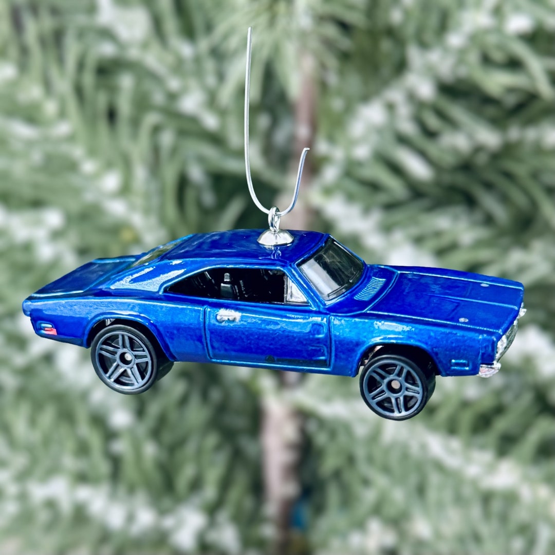 1969 Dodge Charger Christmas Tree Ornament - Etsy
