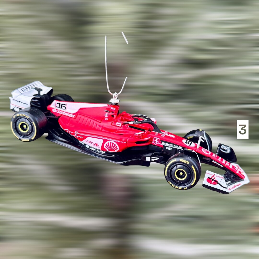 F1 Charles Leclerc Las Vegas Gran Prix Scuderia Ferrari Race Car ...