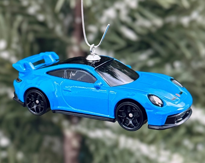 Porsche 911 GT3 992 Christmas Tree Ornament - Etsy