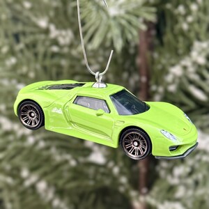 Porsche 918 Spider Christmas Tree Ornament - Etsy