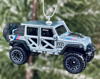 Jeep Wrangler Vehicle Truck Personalized Christmas Tree Ornament Wood ...