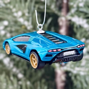 Lamborghini Countach LPI 800-4 Christmas Tree Ornament - Etsy