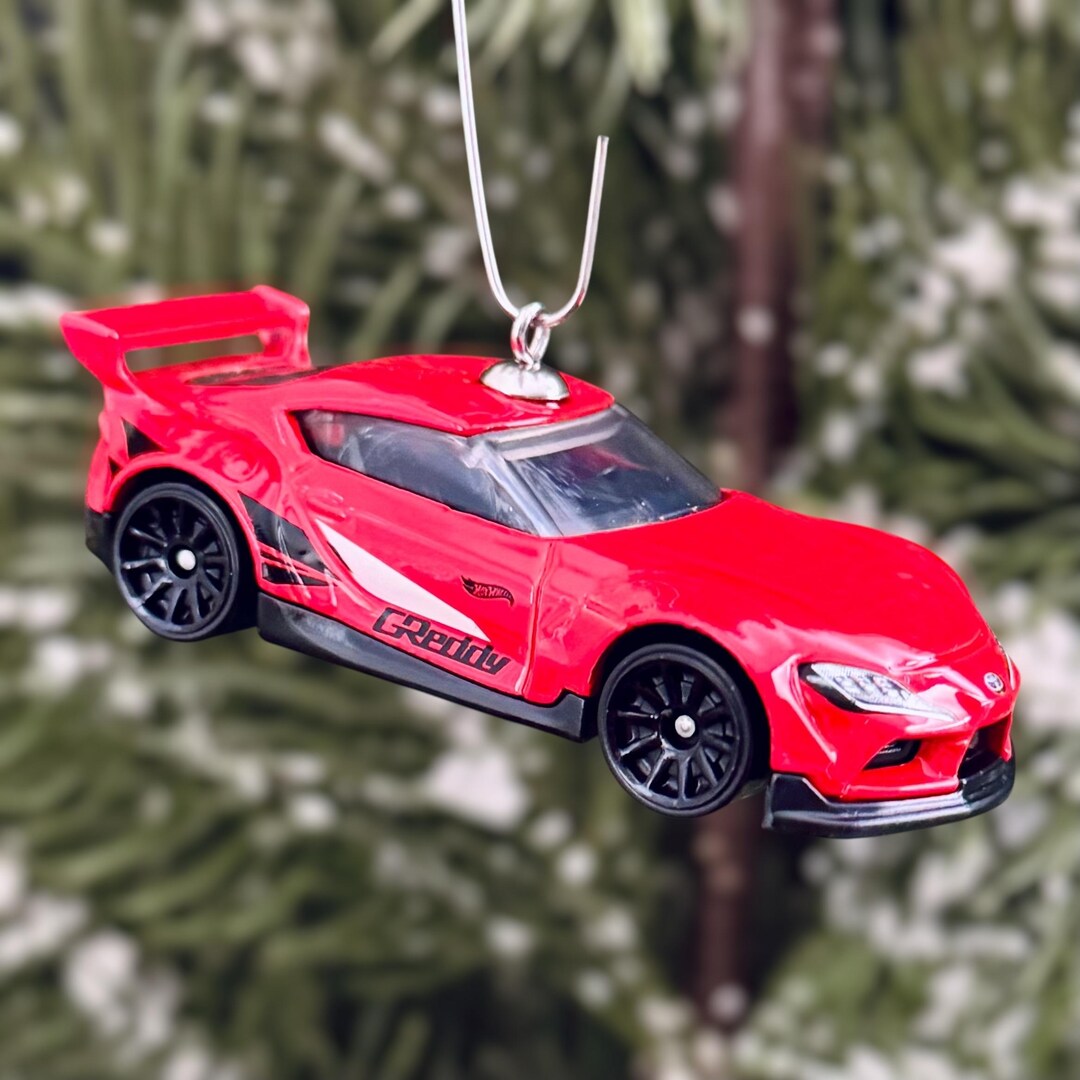 Toyota GR Supra Christmas Tree Ornament - Etsy