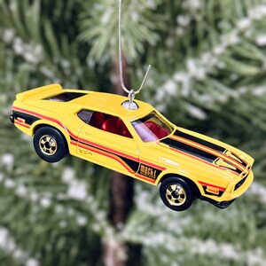 1971 Ford Mustang Mach 1 Christmas Tree Ornament - Etsy