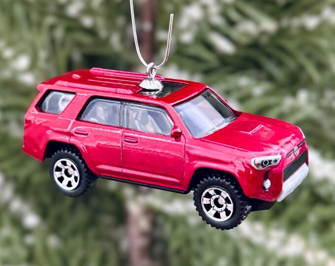 Custom Toyota 4runner Christmas Tree Ornament Made From Matchbox ...