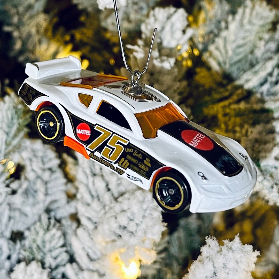 Race Car Christmas Tree Ornament - Etsy