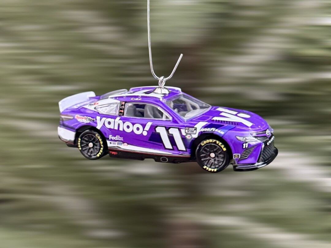 Denny Hamlin #11 NASCAR Christmas Tree Ornament - Etsy