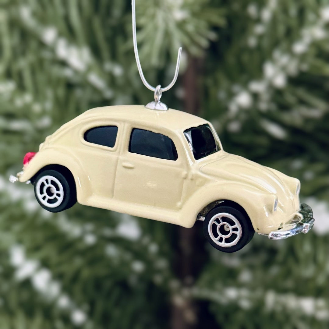 Retro Volkswagen Beetle Christmas Tree Ornament - Etsy