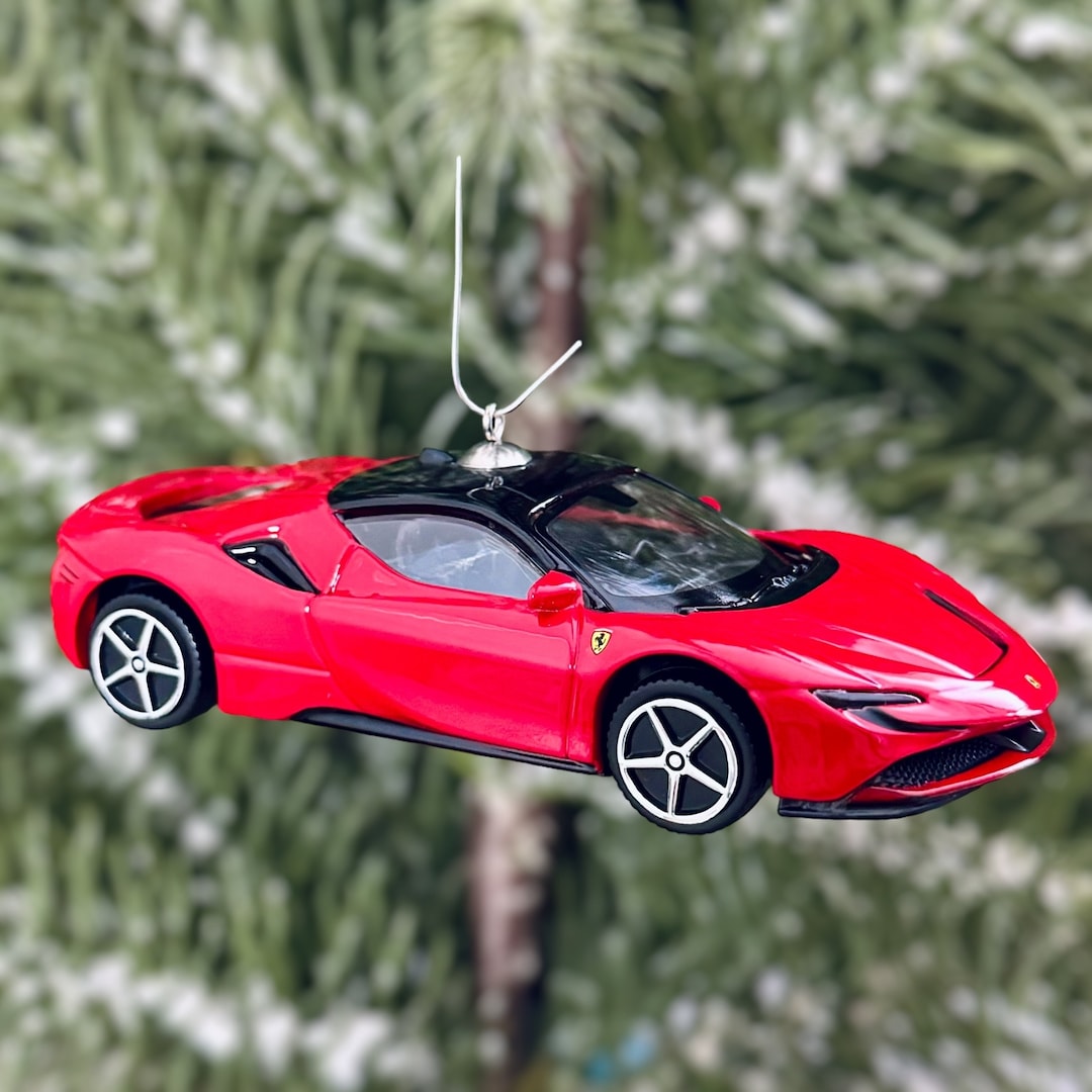 Ferrari SF90 Christmas Tree Ornament - Etsy