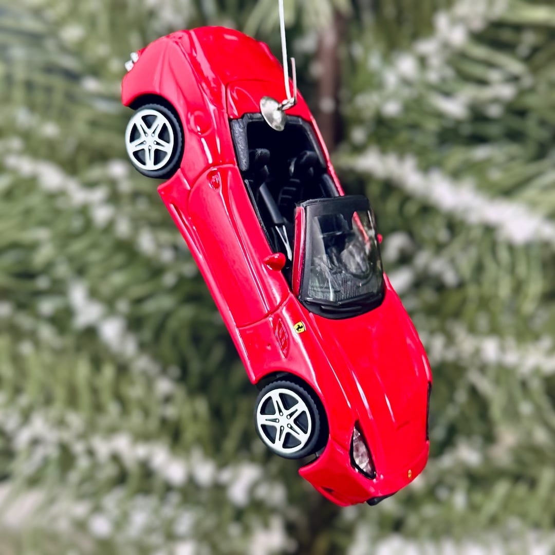 Ferrari California Christmas Tree Ornament - Etsy