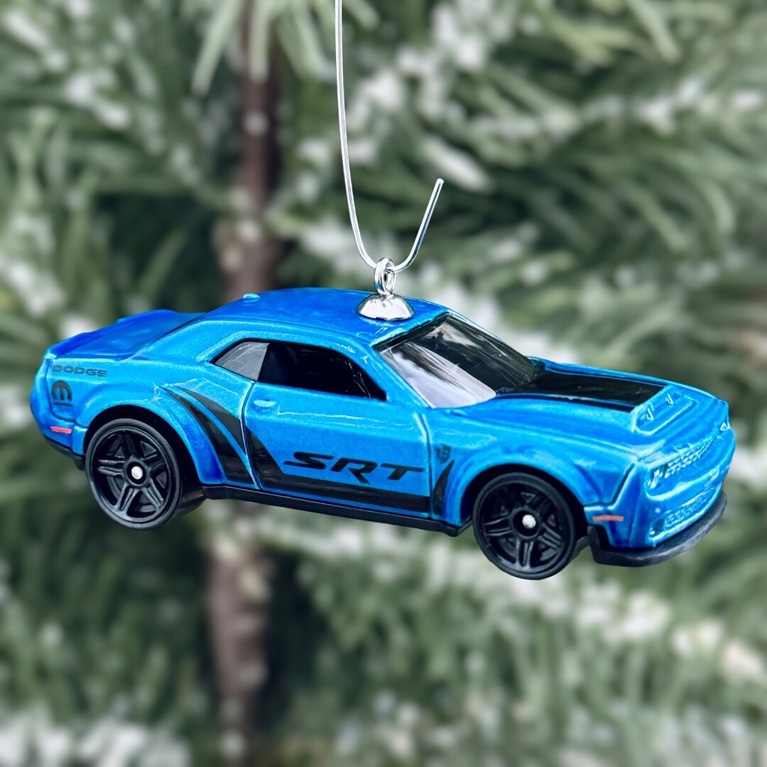 Dodge Challenger Demon Christmas Tree Ornament - Etsy