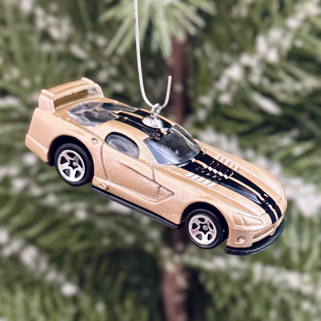 Dodge Viper GTS-R Christmas Tree Ornament - Etsy