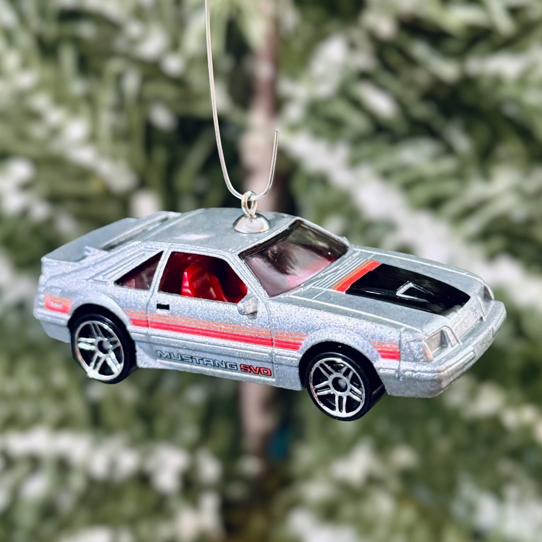 Fox Body Ford Mustang Christmas Tree Ornament - Etsy