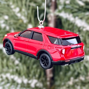 Ford Explorer ST Christmas Tree Ornament - Etsy