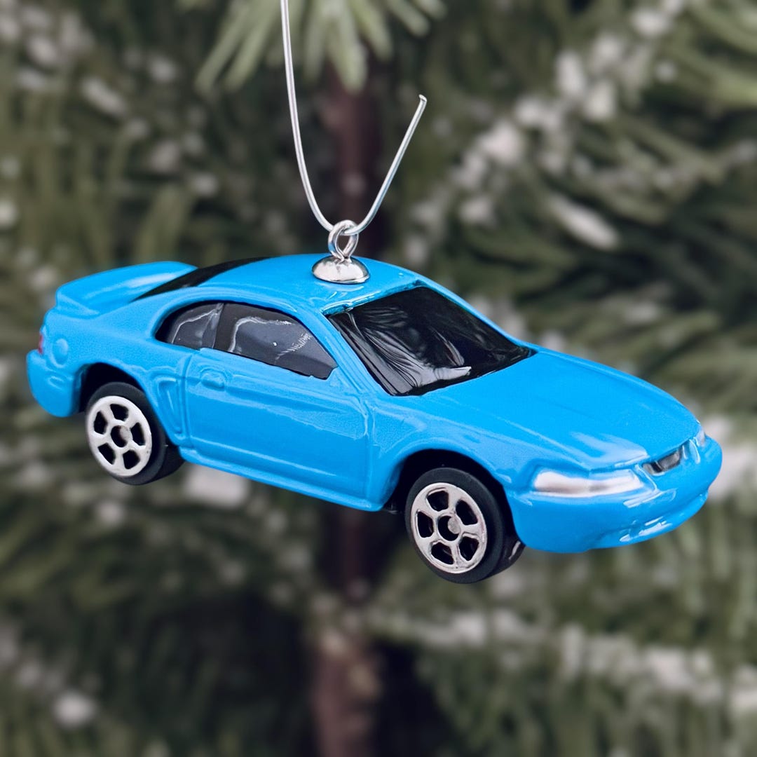 1999 Ford Mustang Christmas Tree Ornament - Etsy