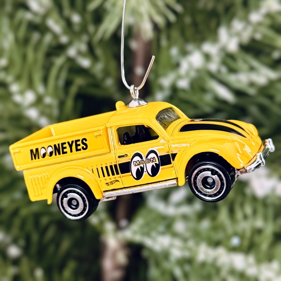 Retro Volkswagen Beetle Truck Christmas Tree Ornament - Etsy