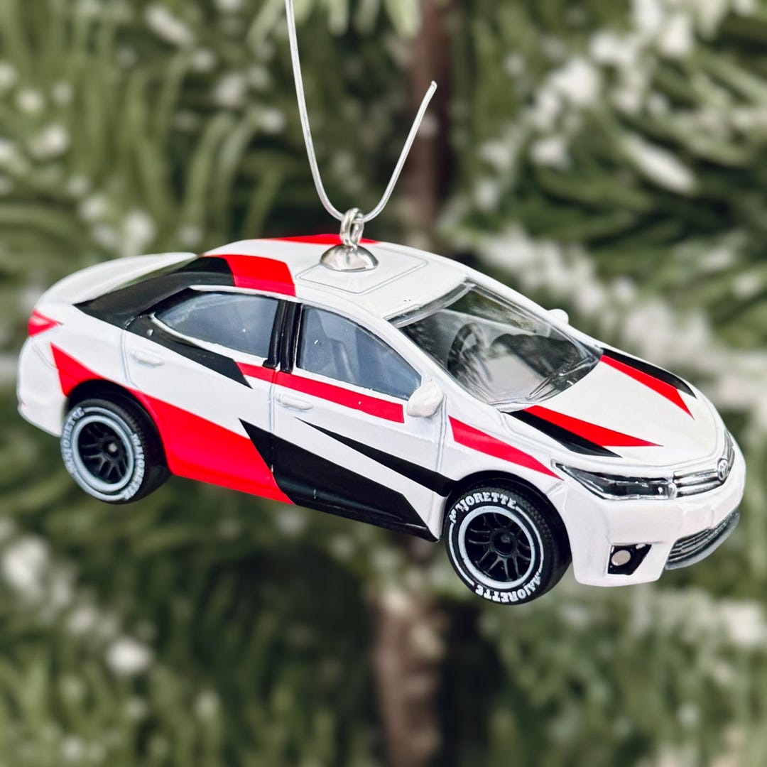 Toyota Corolla Christmas Tree Ornament - Etsy