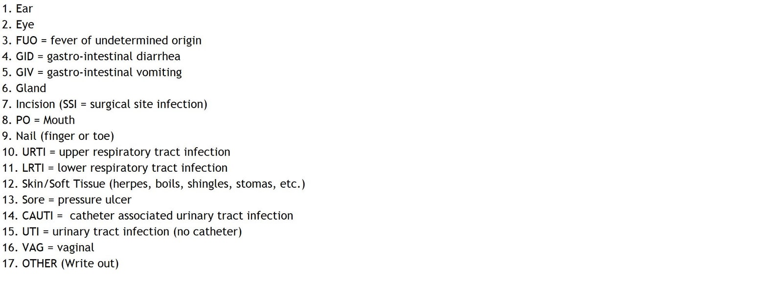 Monthly Line Listing Infection Tracking Spreadsheet - Etsy