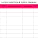 Employee and Patient Infection and Illness Tracking Spreadsheet SIMPLE ...