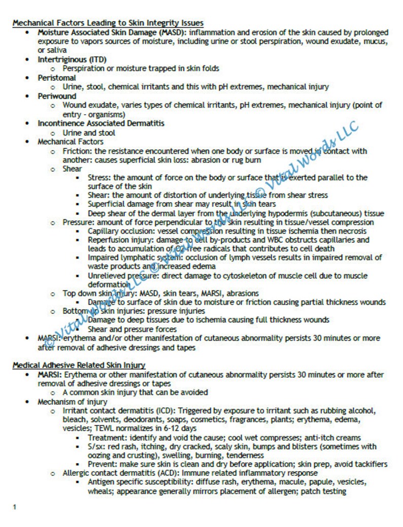 BUNDLE: Wound Certification/specialist Study Guide, Skin and Wound ...