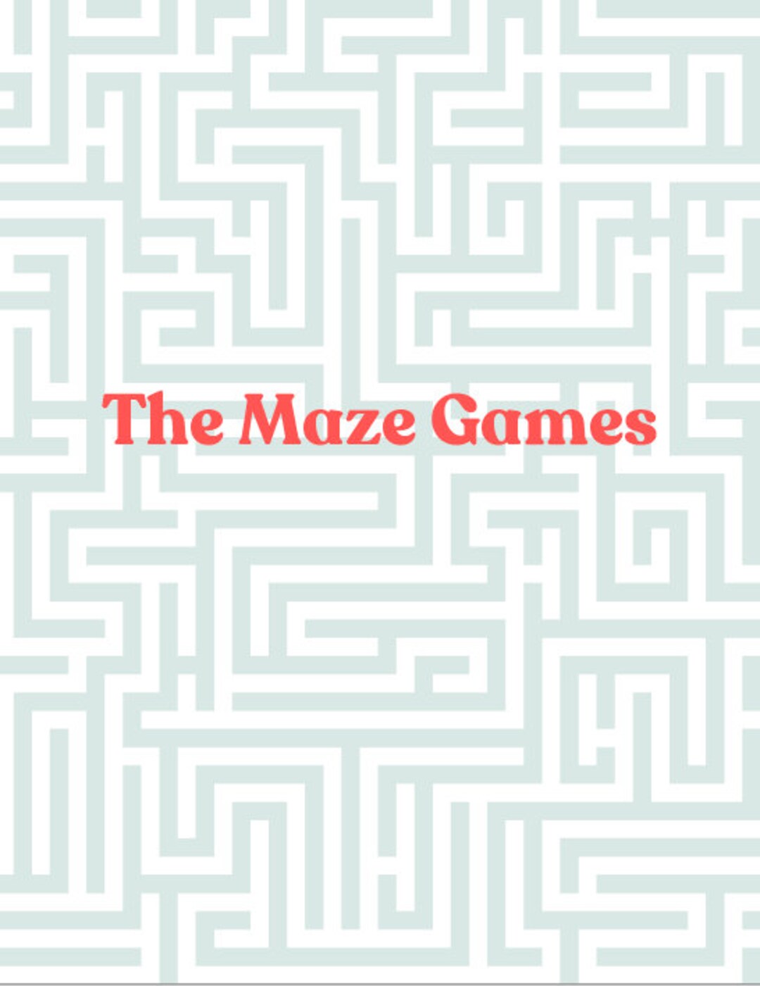 The Maze Games - Etsy