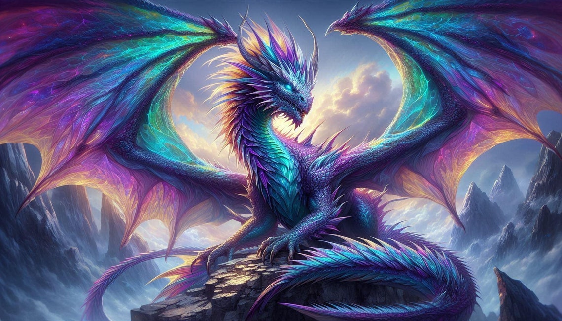 Dragon Art - Etsy