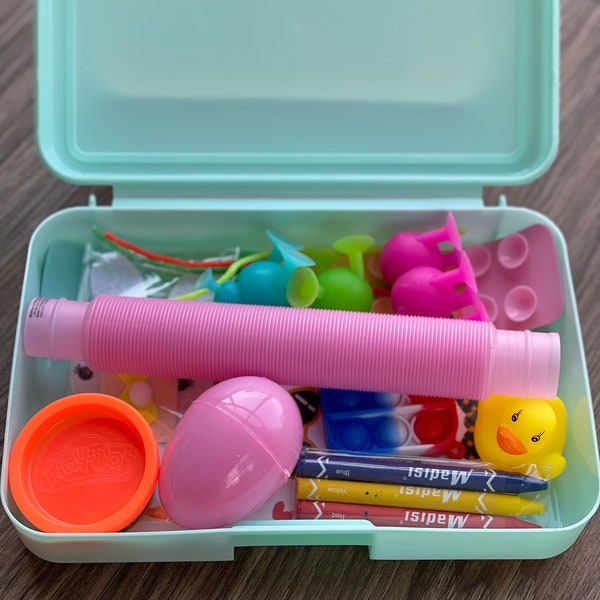 Toddler Busy Box - Etsy