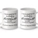 Novelist Coffee Mug, Funny Writer Gift, Custom Name Typographic Mug ...