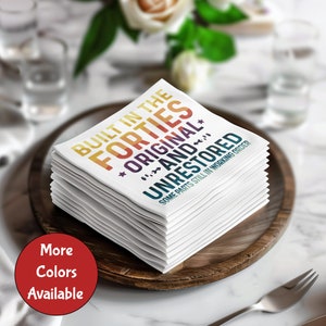 Built in the Forties Original and Unrestored Luncheon and Cocktail ...