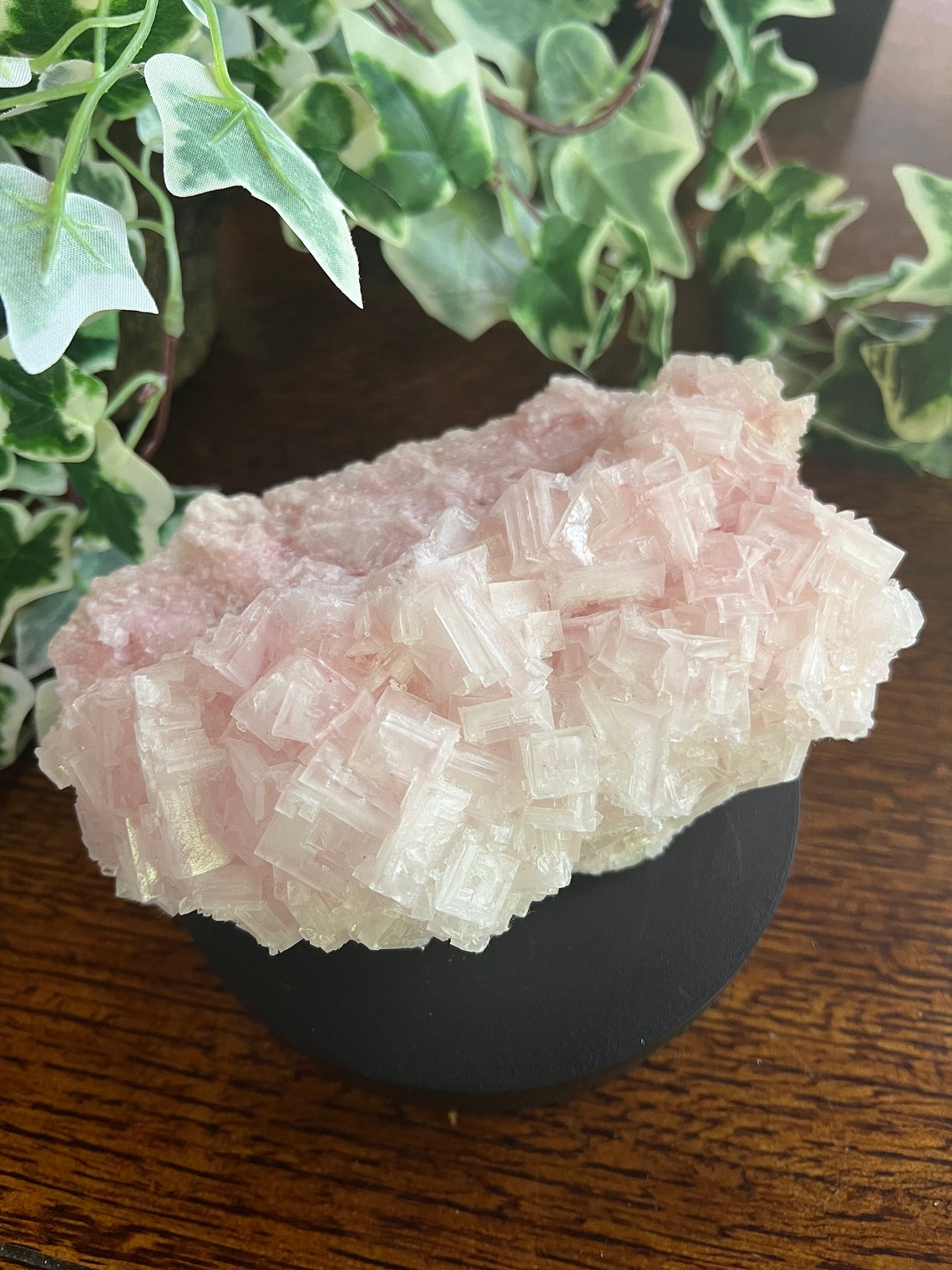 Pink Halite Cluster - Etsy