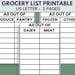 Low Vision Planner Bundle – Weekly, Grocery List, Lined Paper (PDF ...