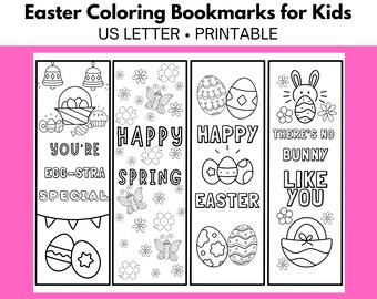 Earth Day Coloring Bookmarks for Kids, Spring Coloring Bookmarks, Earth ...