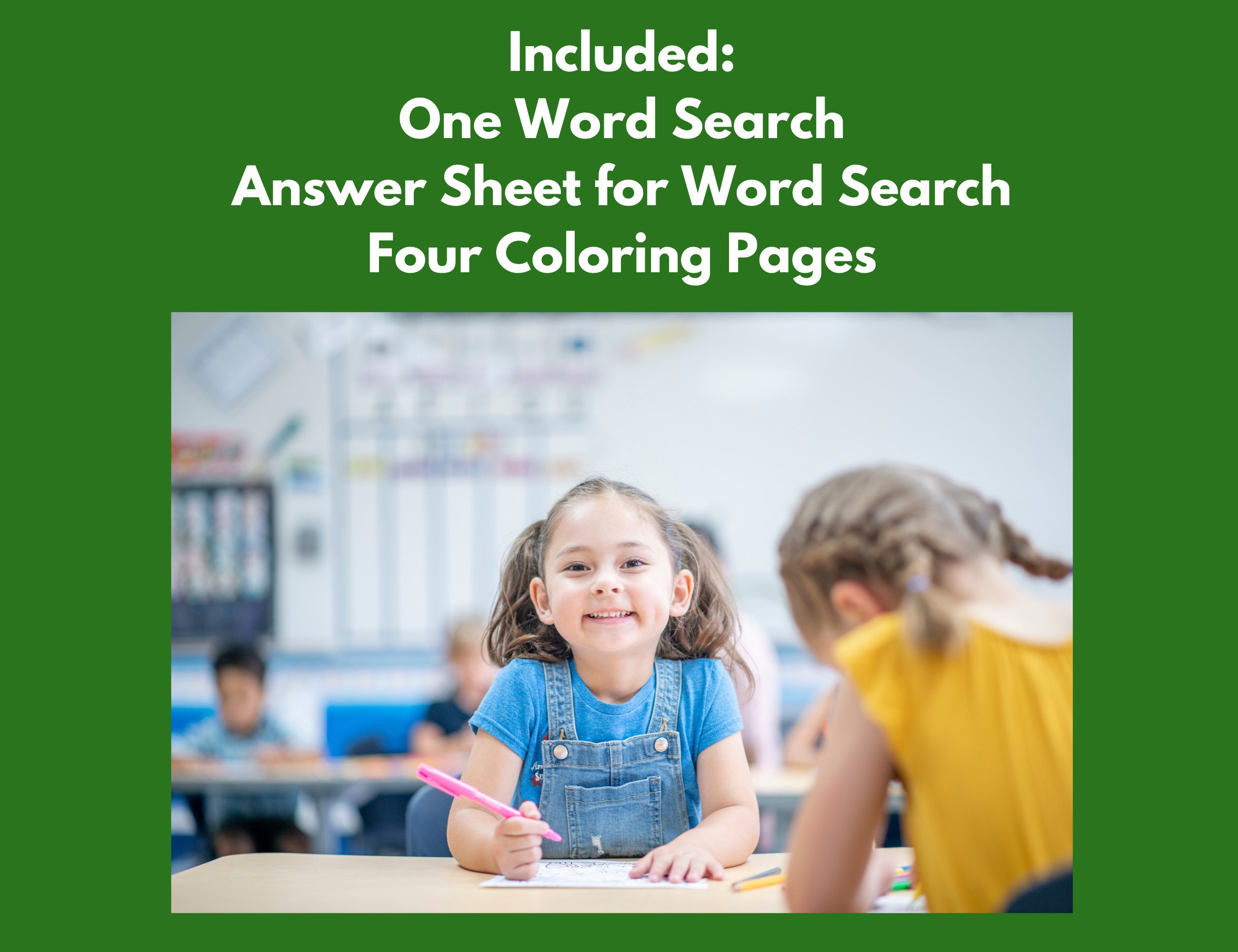 Earth Day Coloring Pages and Earth Day Word Search for Kids, Earth Day ...