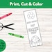 Earth Day Coloring Bookmarks for Kids, Spring Coloring Bookmarks, Earth ...
