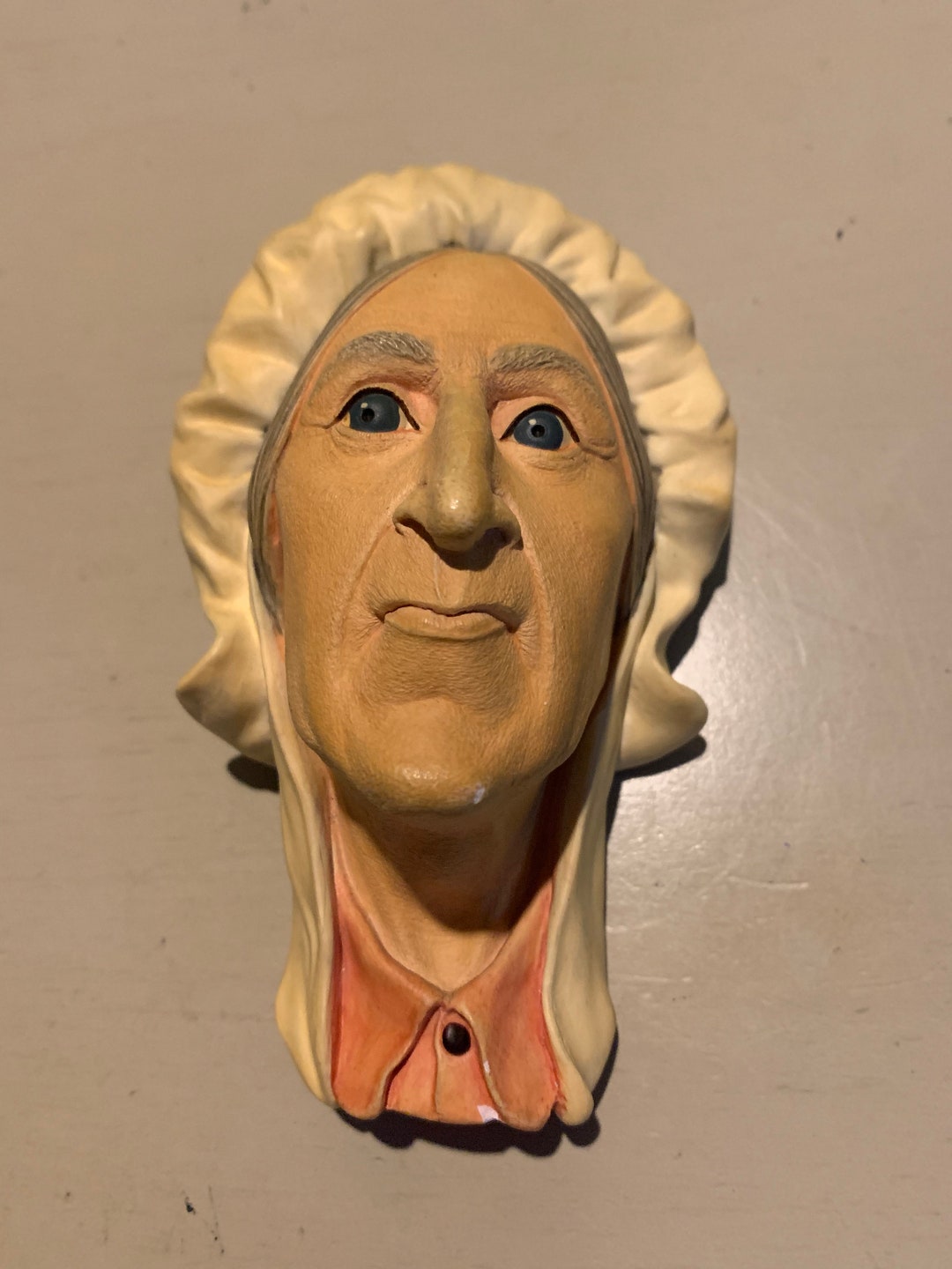 Vintage Bossons England Dickens Series Betsy Trotwood Collectible Knick ...