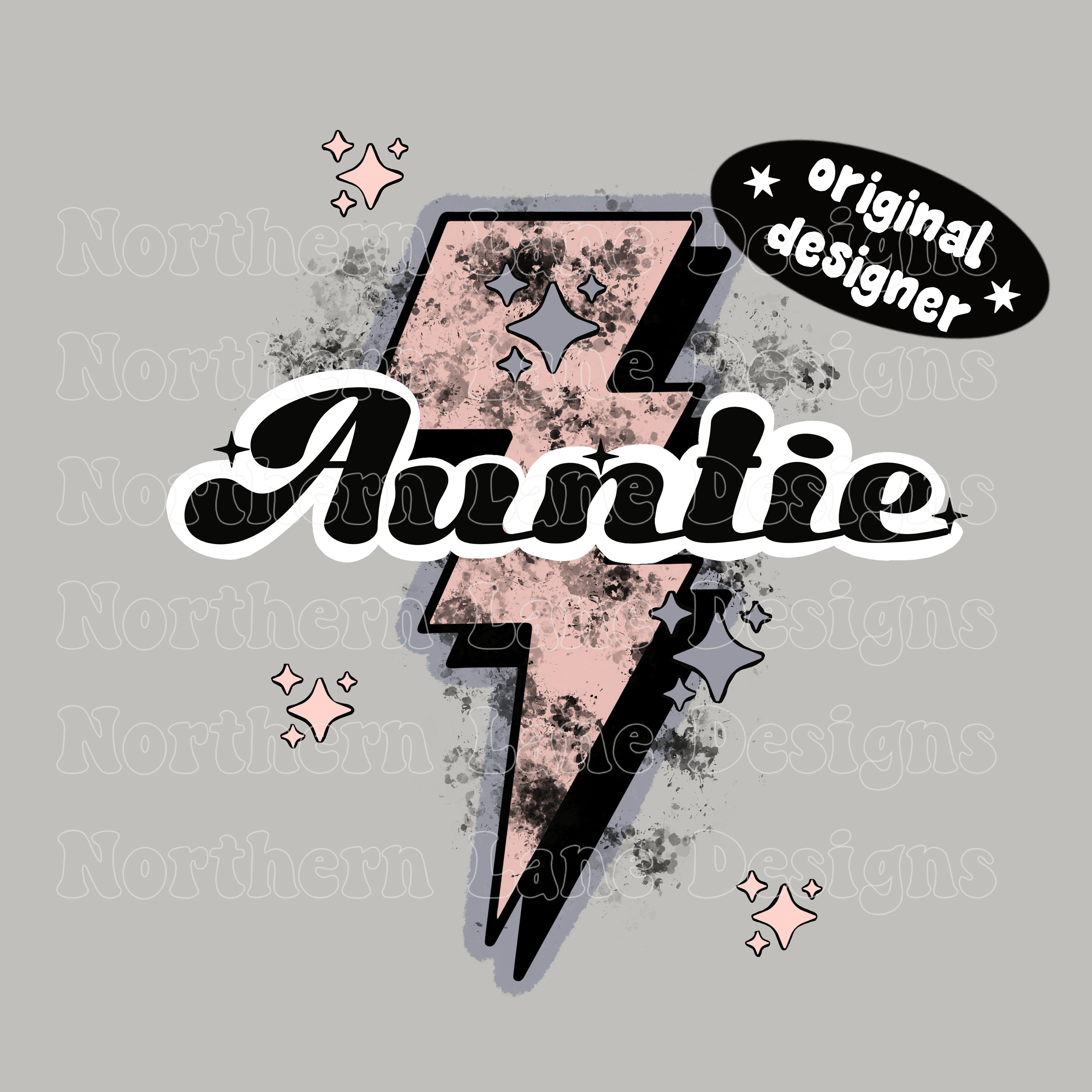 Auntie Png, Auntie Lightning Png, Aunt Png, Png Sublimations, Design ...