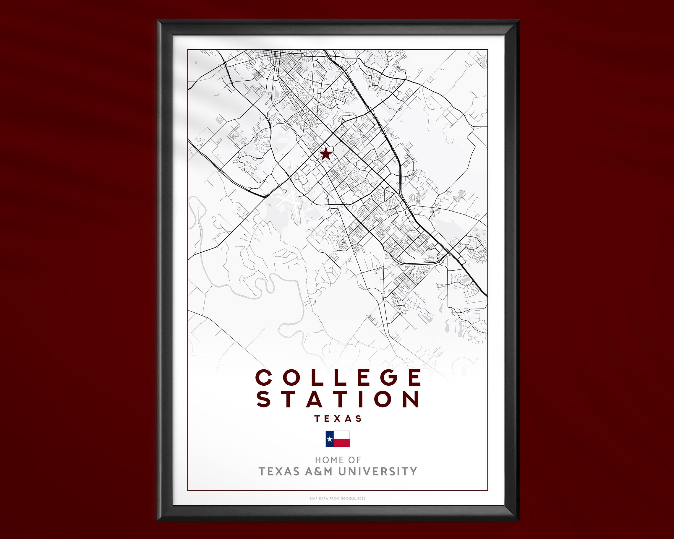 Tamu Campus Map Printable