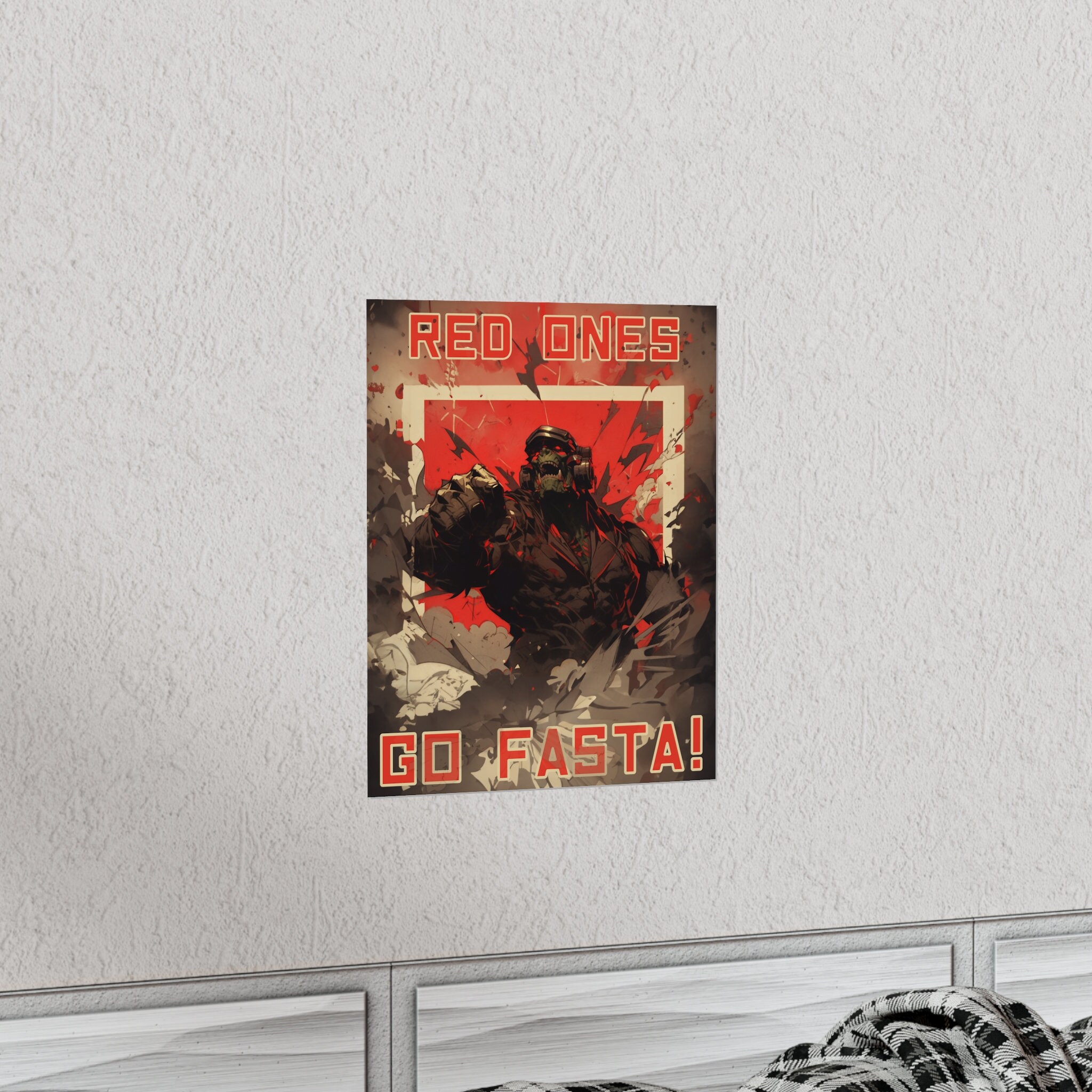 Ork Waaaaagh! Propaganda Poster - Etsy