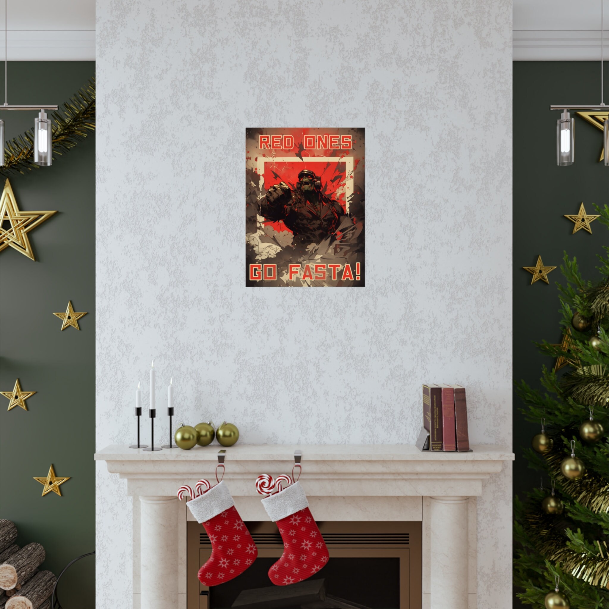 Ork Waaaaagh! Propaganda Poster - Etsy