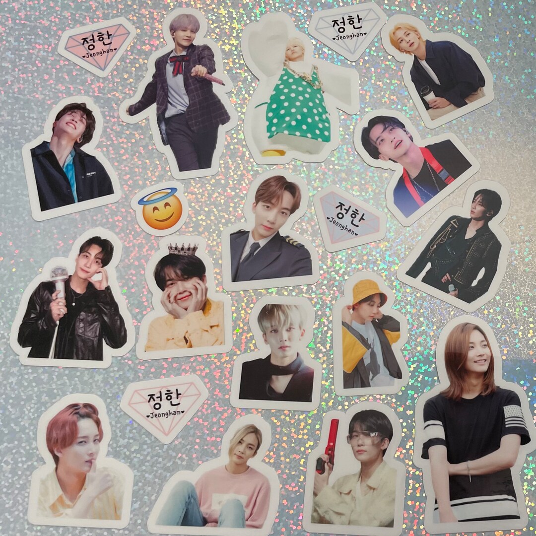 Seventeen Jeonghan Sticker Pack - Etsy Ireland