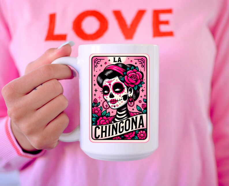 La Chingona Tarot Card PNG, Funny Mexican Sublimation Design, Spanish ...
