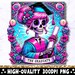 The Graduate Tarot Card PNG, Graduating Skeleton Sublimation Design ...