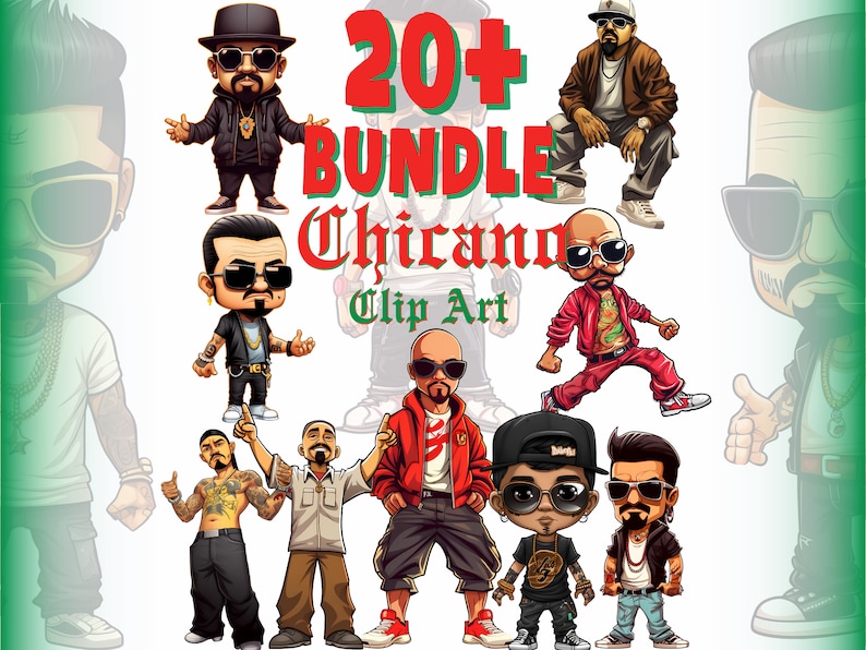 Chicano Cholo PNG Bundle, Homies Clip Art, Chingónes Sublimation ...